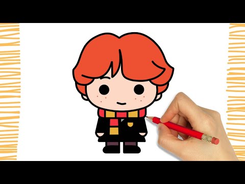 How to draw RON WEASLEY I Easy I Step By Step