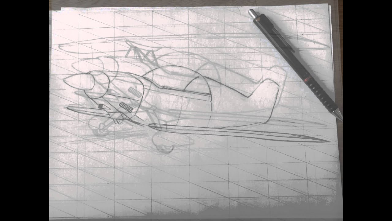 Draw a plane Pitts S-2C by Carlaas. - YouTube