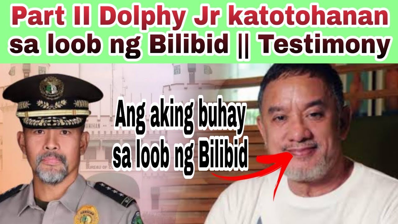 Part II Dolphy Jr siniwalat Kalakaran ng Droga sa Bilibid || God's Help ...