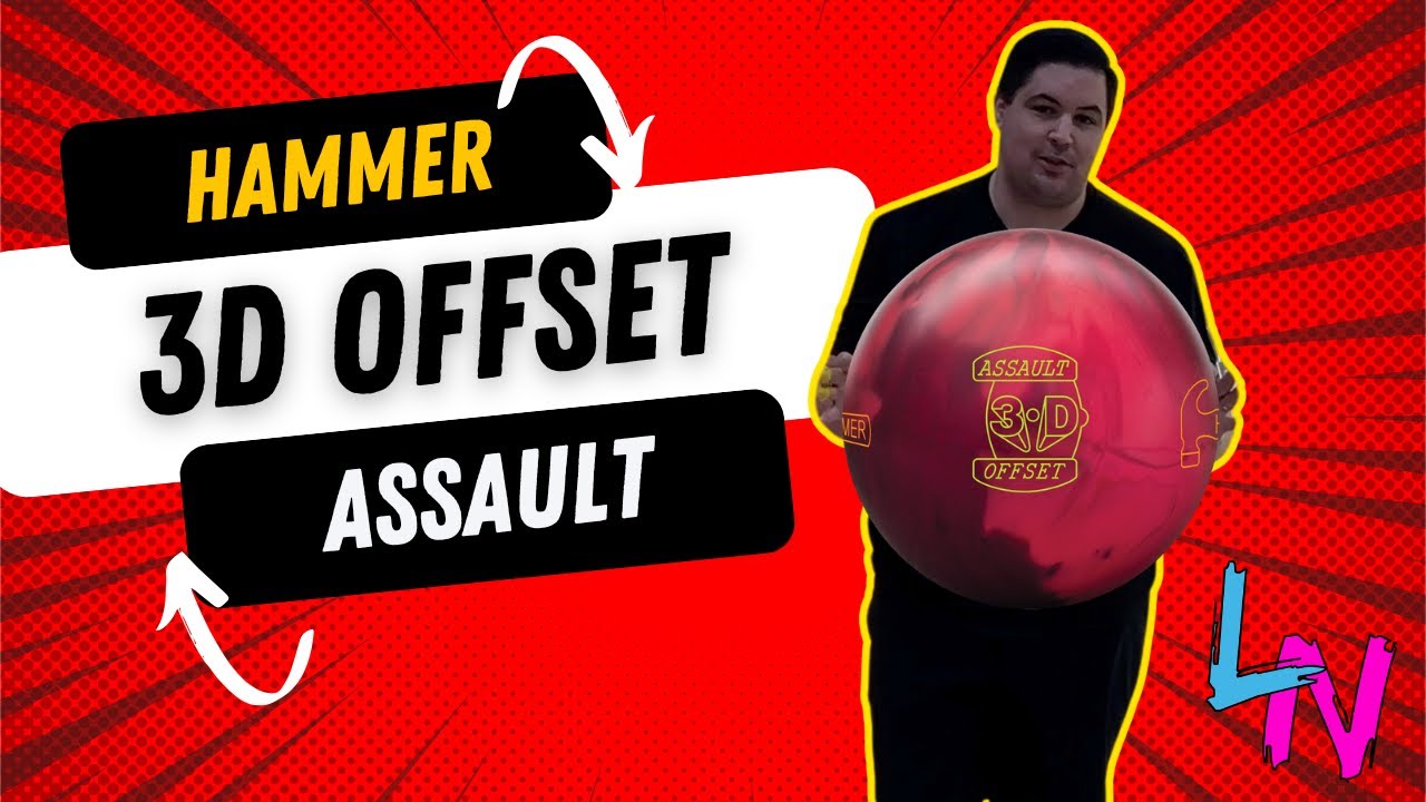 Hammer 3D Offset Assault Screams Versatility! In Depth Bowling Ball Review! - YouTube