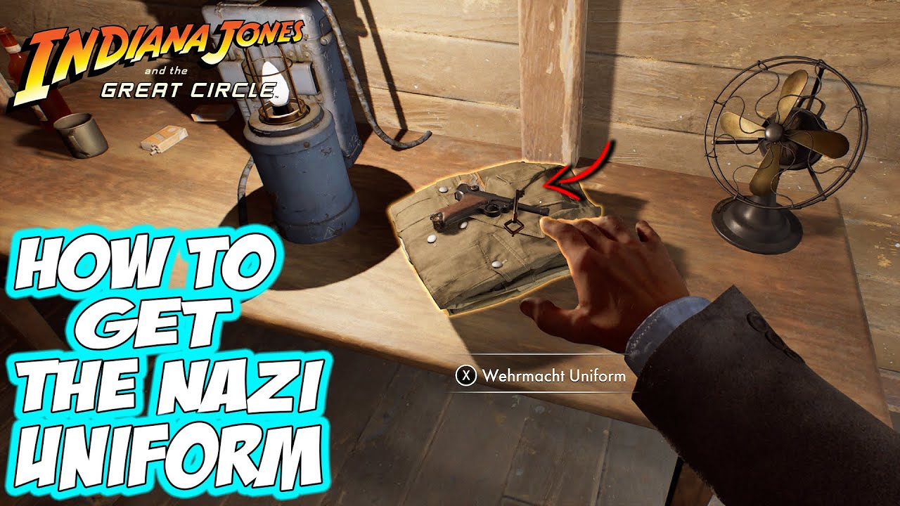 Indiana Jones and the Great Circle - How to GET the NAZI UNIFORM and ...