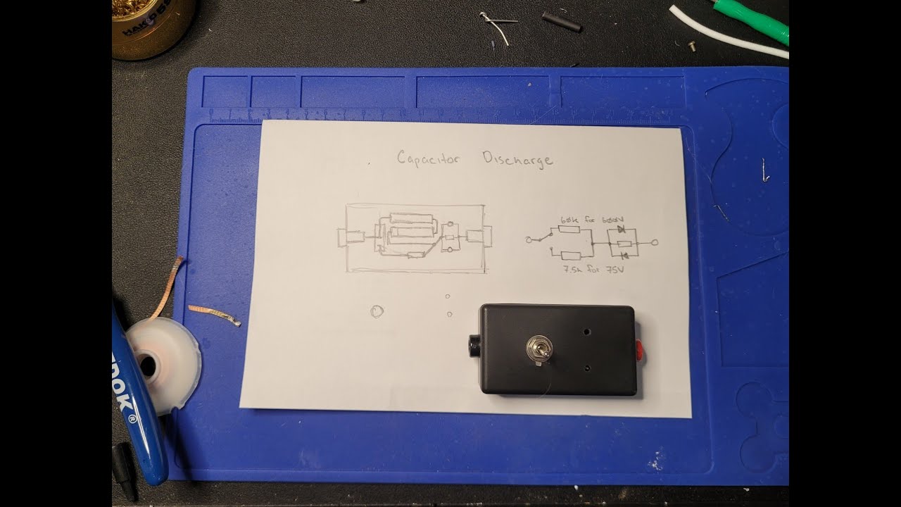 building a capacitor discharge box - YouTube