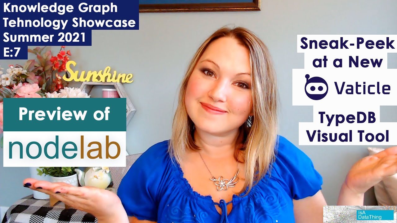 Knowledge Graph Technology Showcase (Summer) E7: Sneak-peek at a new ...