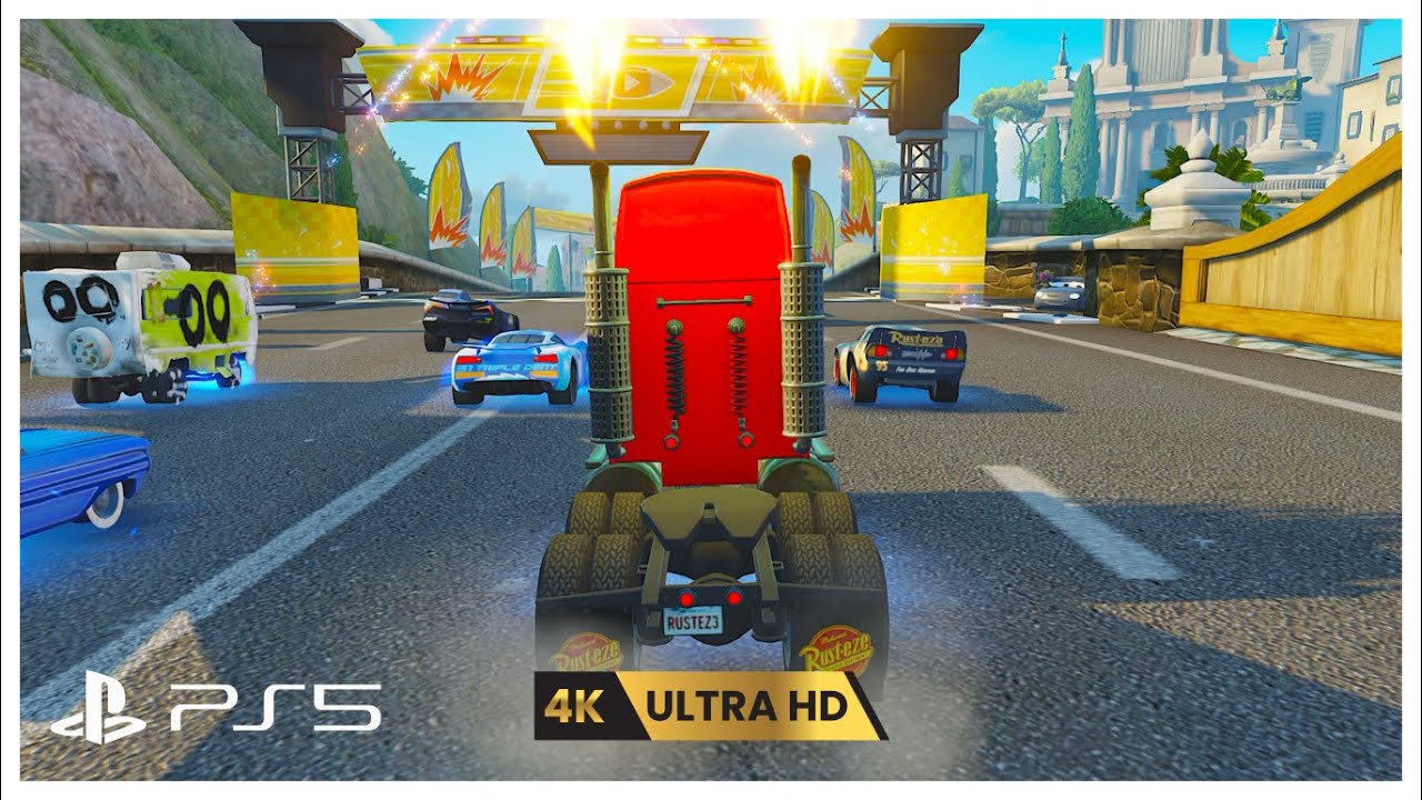 Cars 3 Driven To Win『PS5』Gameplay | Mack - Battle Race | Italy's Grand ...
