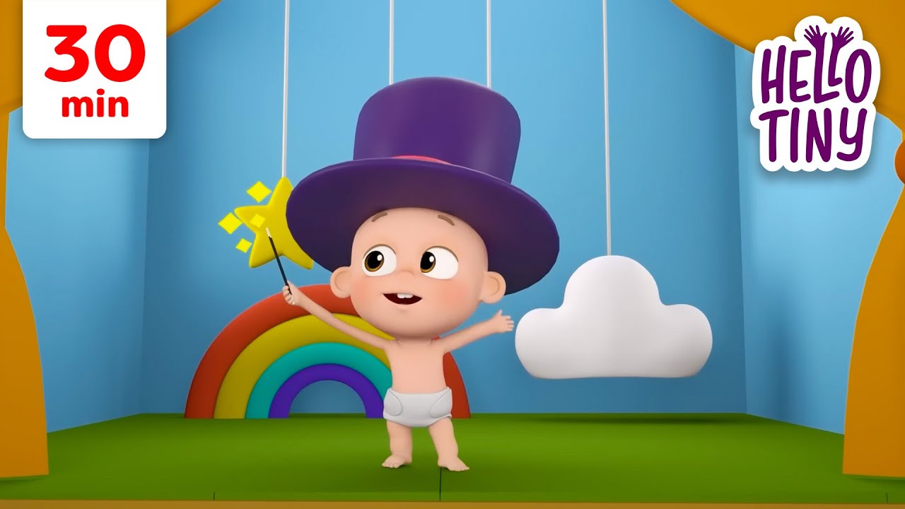 🌞 It's playtime 🐥 30 minutes Baby songs collection 🍼 Hello Tiny - YouTube