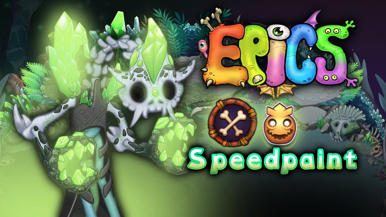 My singing Monsters — Epic clackula concept — Speedpaint - YouTube