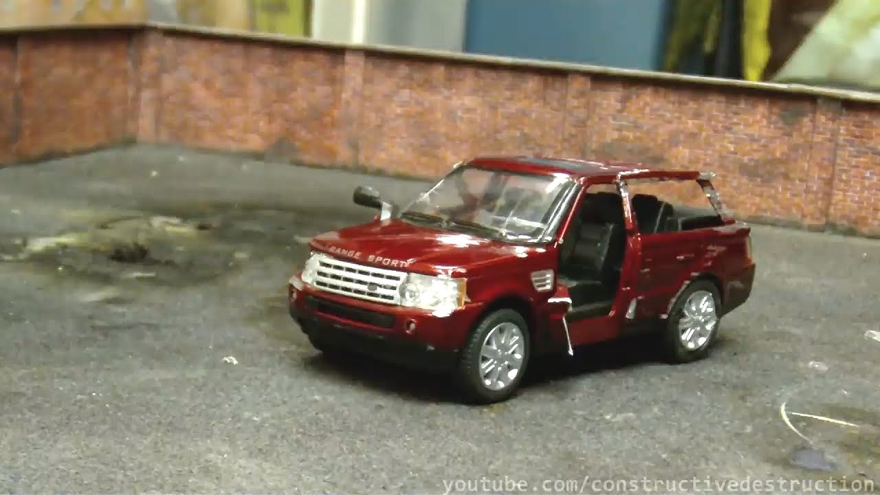 Model Range Rover Wreck And Destroy Compilation - YouTube