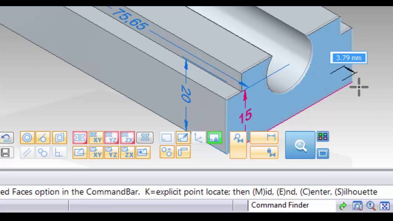 Solid Edge lesson 5 - YouTube