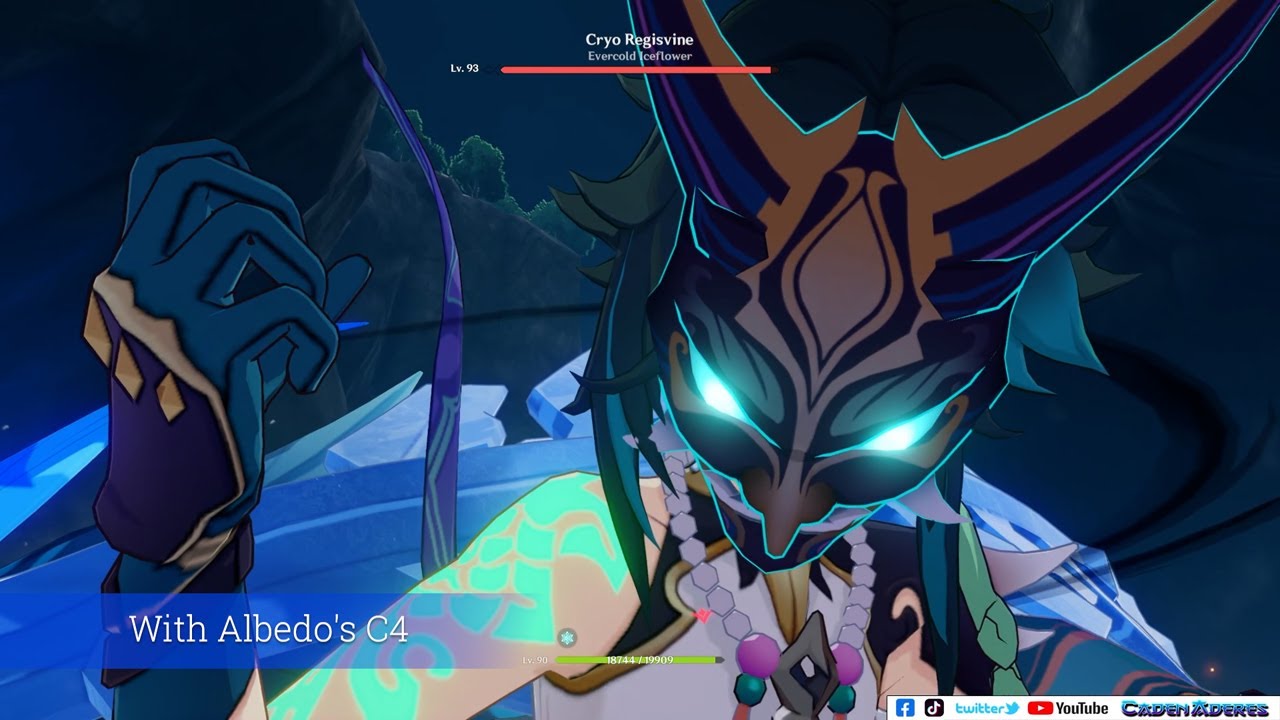C0 Xiao with/without Albedo's C4 - Damage Comparison - No Buffs ...