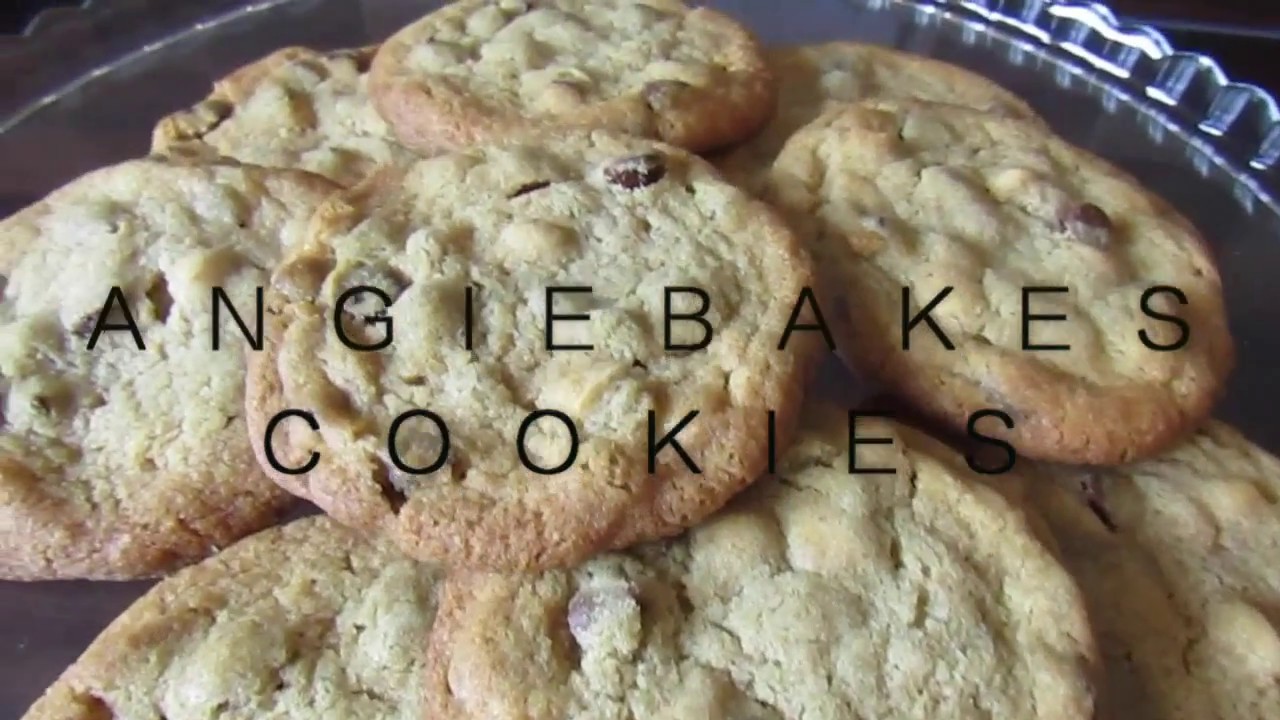 Angie Bakes: Chocolate Chip Cookies - YouTube