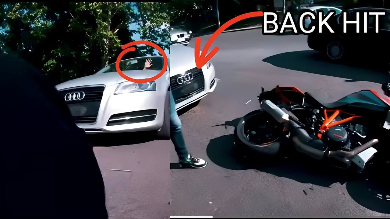 Bike hit the hard back of the|| Motocycle Crash Compilation|EP70| - YouTube