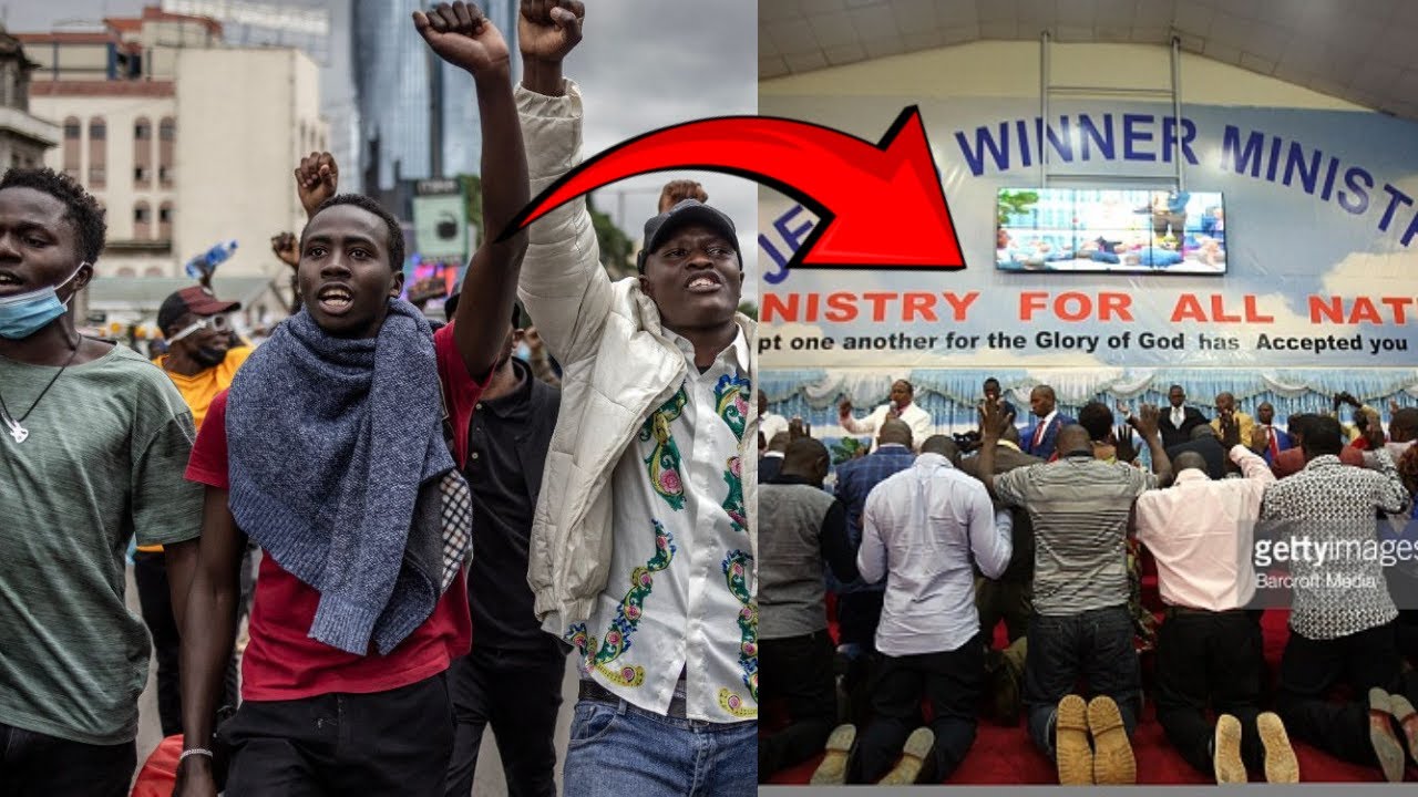 ANGRY GEN Z's SPEAK OUTSIDE JESUS WINNER MINISTRY AFTER BEING DENIED ...