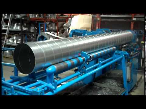 Sheet Metal Ductwork Fabrication - YouTube