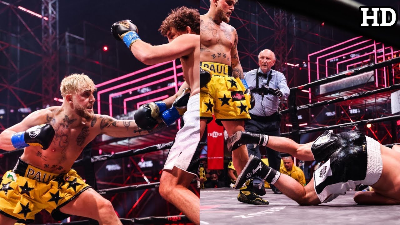 Jake Paul vs Ben Askren Full Highlight HD - YouTube