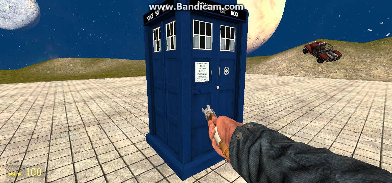 Garrys mod Tardis and Delorean part 1 - YouTube
