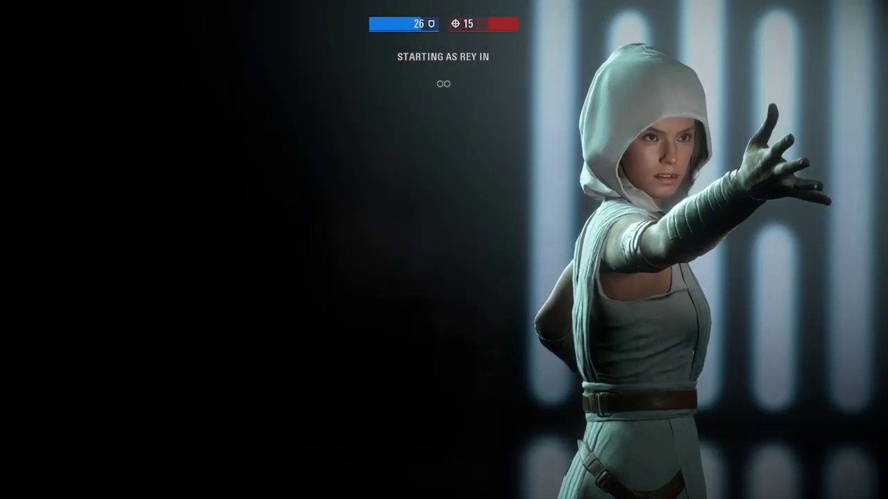 Star Wars battlefront 2 *NEW resilient Rey* - YouTube