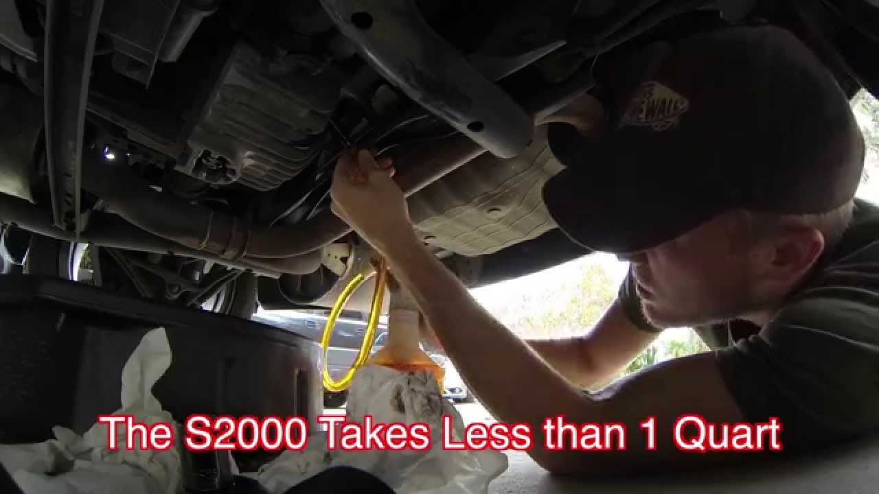 S2000 Diff Fluid DIY - YouTube