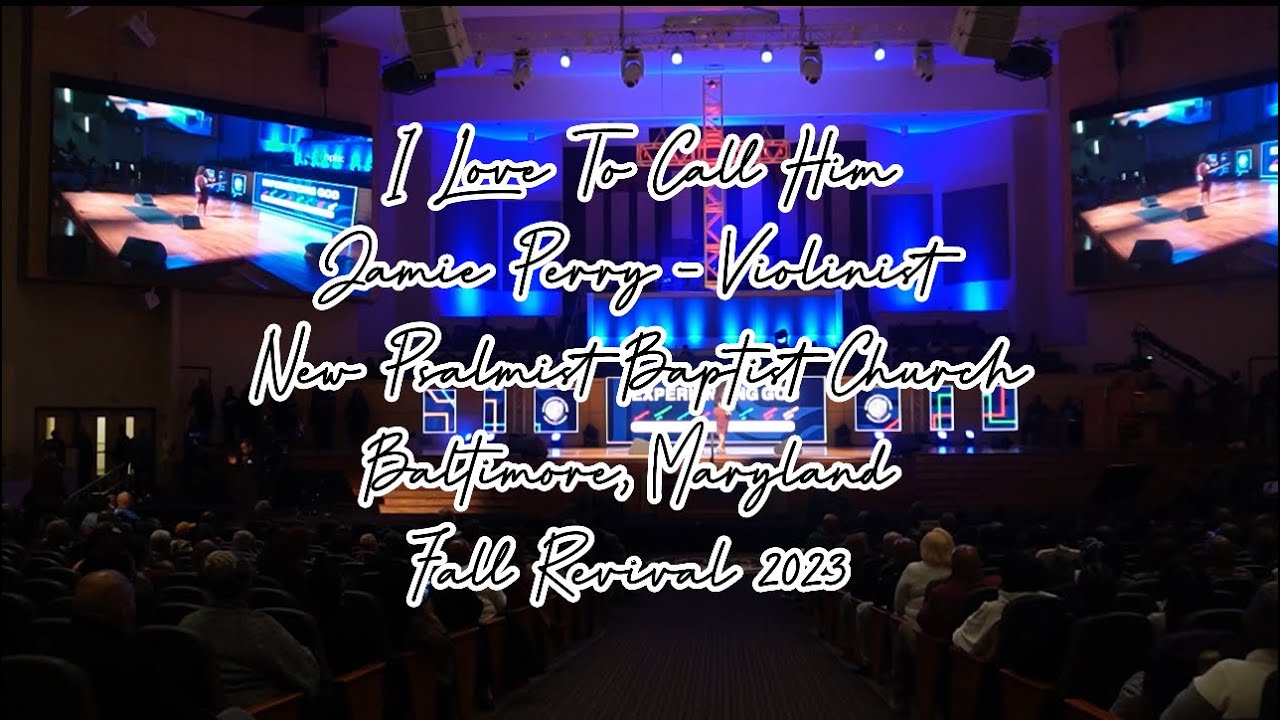 I Love To Call Him - Jamie Perry 🎻 - Vincent Bohanan & SOV - YouTube