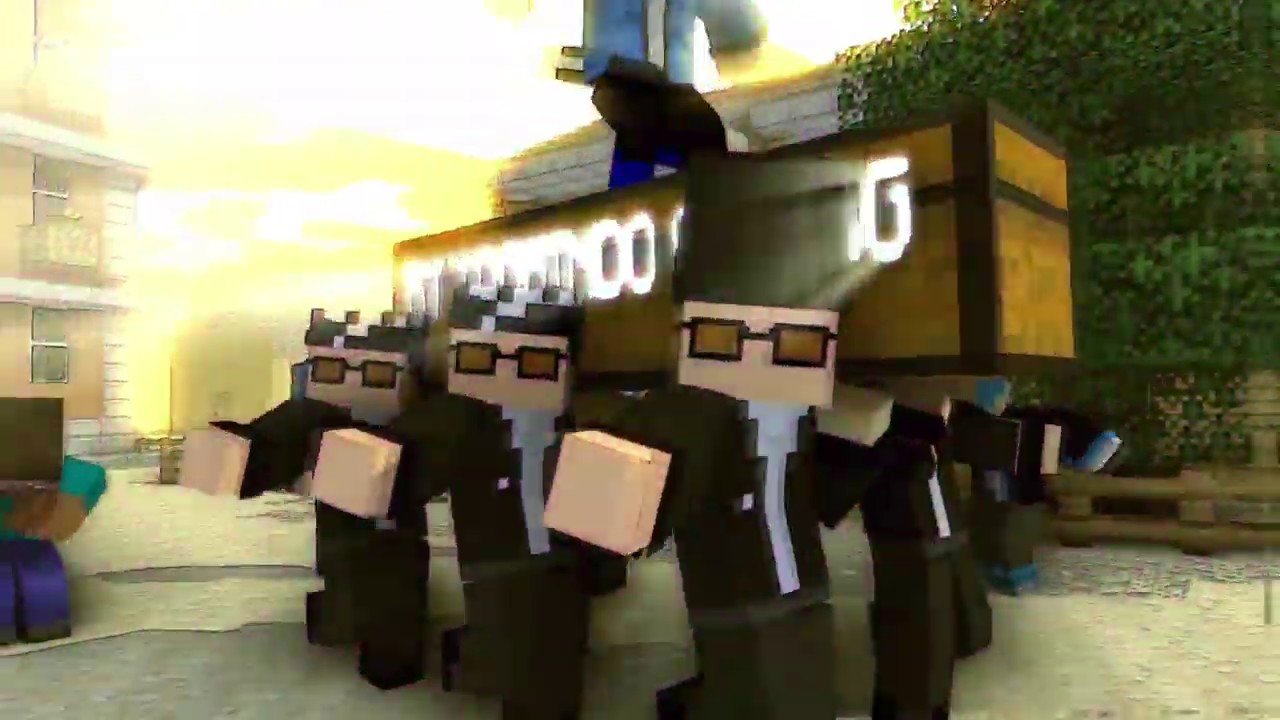 Coffin Dancing funeral Minecraft Version (Original) - YouTube