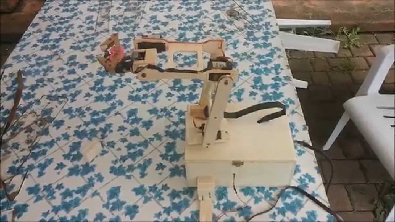 Arduino Robot Arm - YouTube
