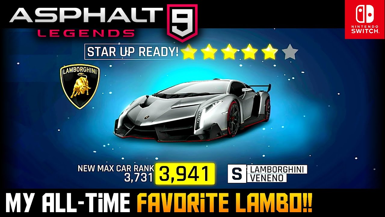 Career: Enough to 6☆ my Lambo Veneno?? (A9 Nintendo Switch) - YouTube
