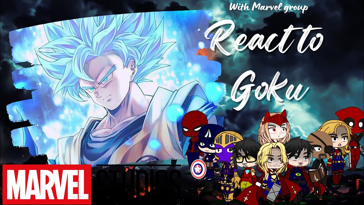 Avengers Loki react to Super Saiyan blue Goku | Dragonball super hero ...