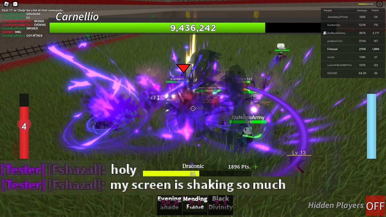 8 Draconics Vs Carnellio - YouTube