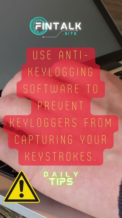 Use anti keylogging software to prevent keyloggers from capturing your keystrokes #shorts - YouTube