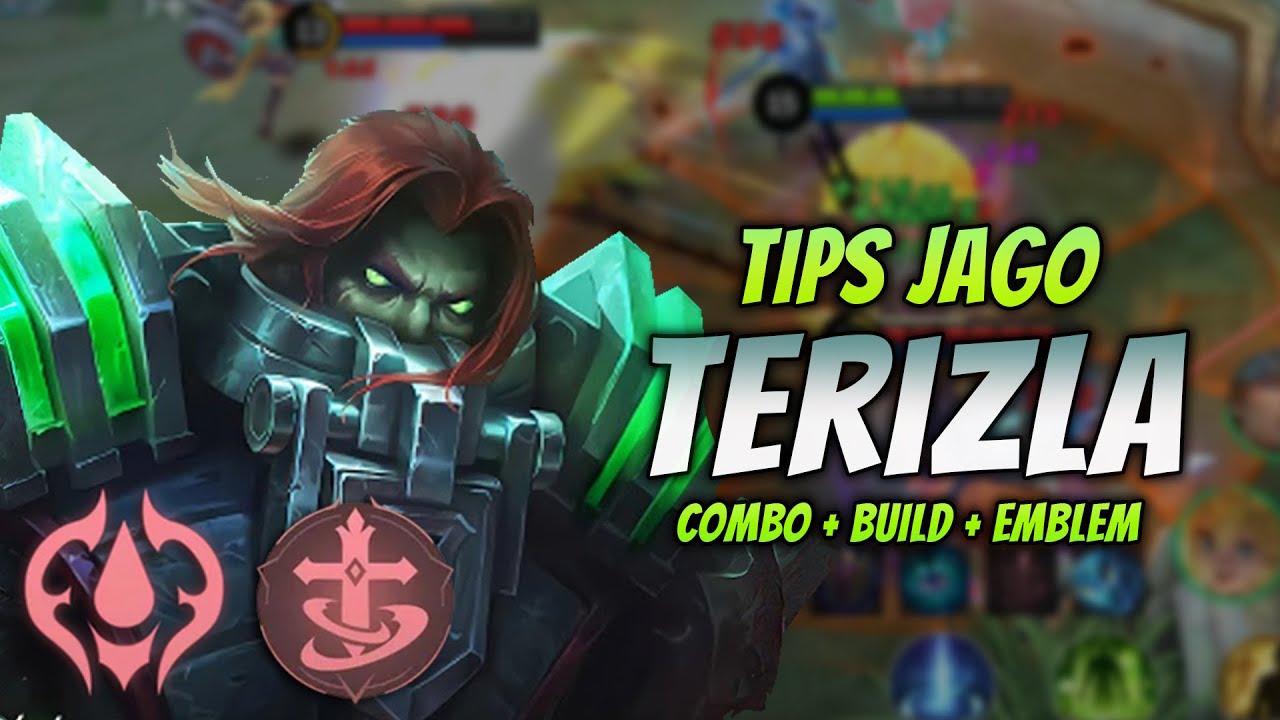 CARA MAIN TERIZLA FIGHTER TERKUAT ! BUILD & EMBLEM TERIZLA TERSAKIT ...