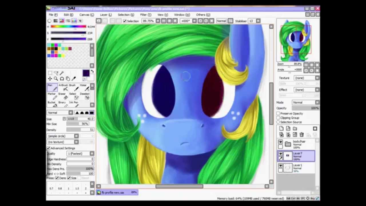 Digi -speed paint- - YouTube