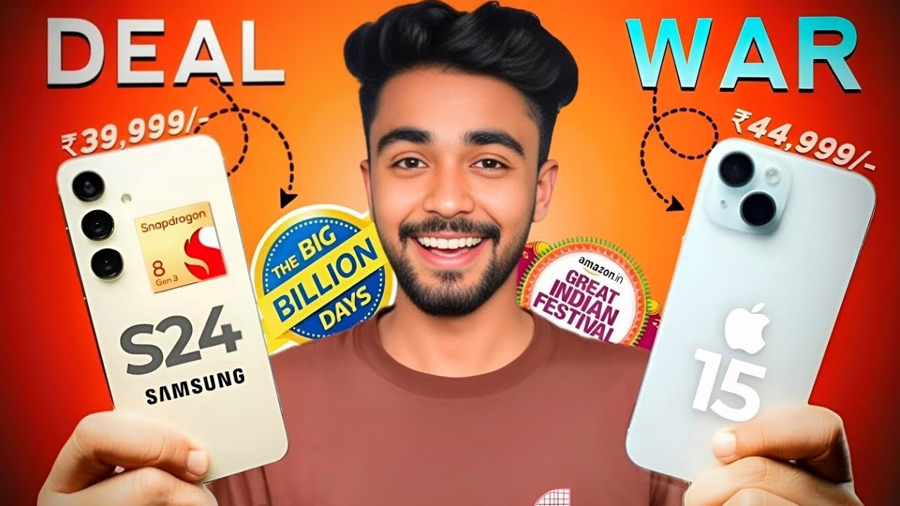“Samsung Galaxy S24 vs iPhone 15: Best Flagship Under ₹45,000 ...