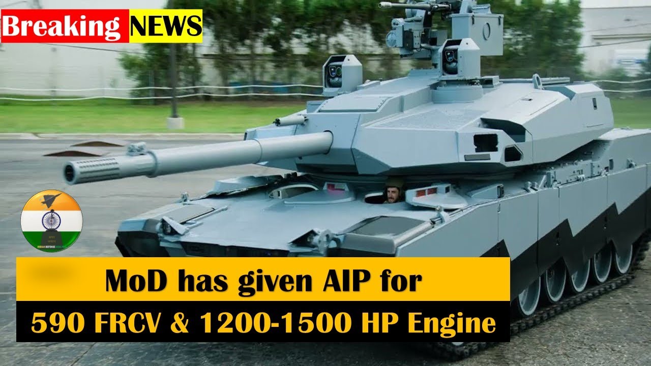 Future Ready Combat Vehicle: Ministry of Defence intends to procure 590 ...