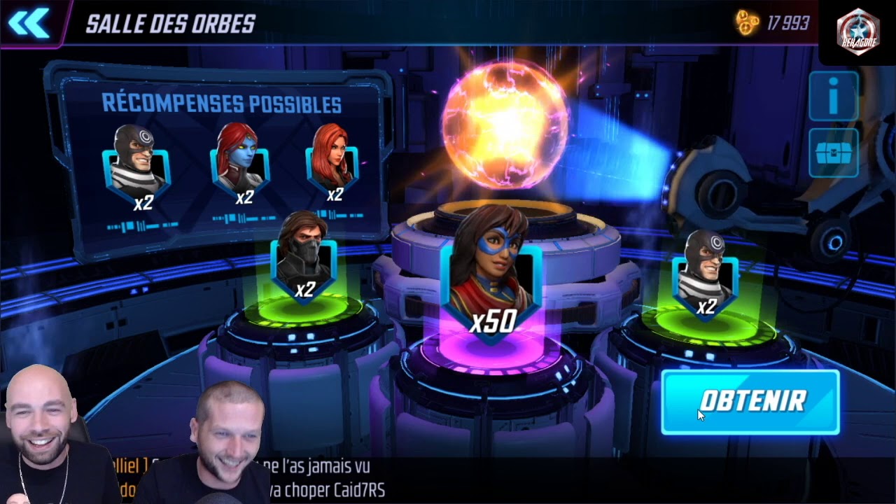 Opening 22 Mega Orbs - Marvel Strike Force FR - YouTube