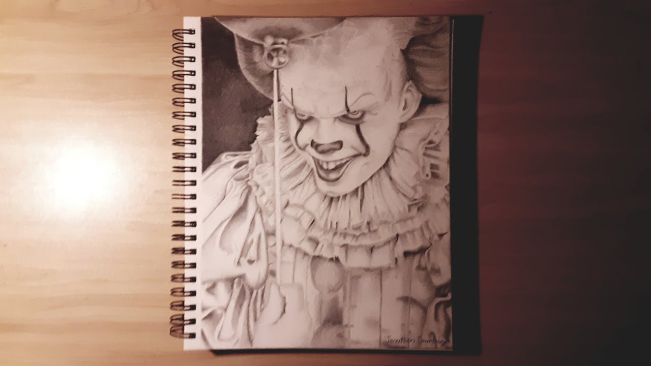 Drawing Pennywise (IT 2017) (IT Chapter Two 2019) - YouTube