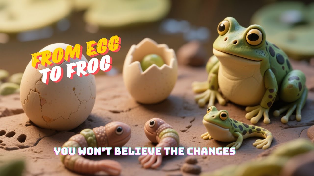 The Incredible Journey of Frog Metamorphosis: From Egg to Adult - YouTube