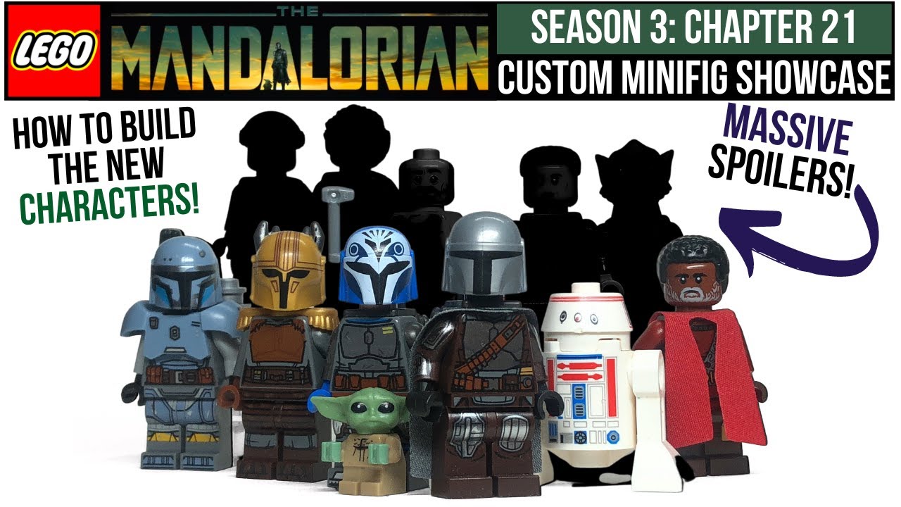 LEGO MANDALORIAN Season 3 Episode 5 Custom Minifigure Showcase - YouTube