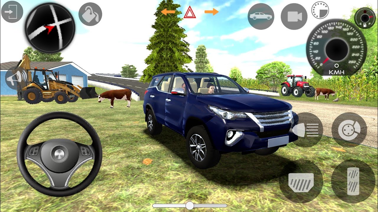 Fortuner Car Game Video || Indian Cars Simulator Game 3D #002 ...