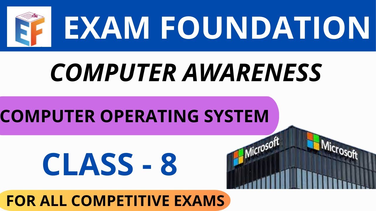COMPUTER OPERATING SYSTEM - YouTube