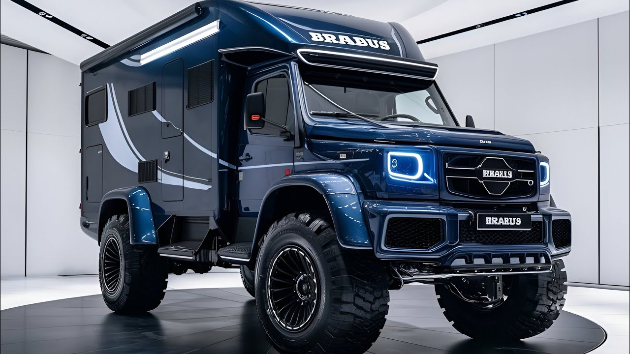 "2025 Brabus Motorhome Camper: The Ultimate Luxury Home on Wheels ...