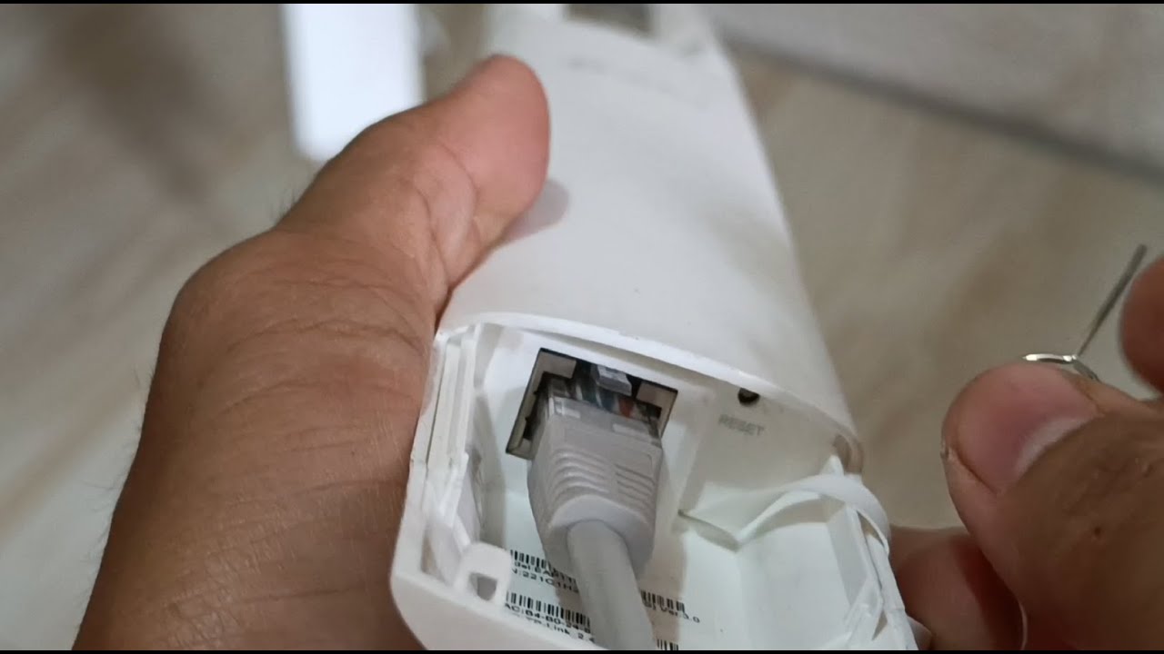 How to reset TP-Link EAP110 Outdoor - YouTube
