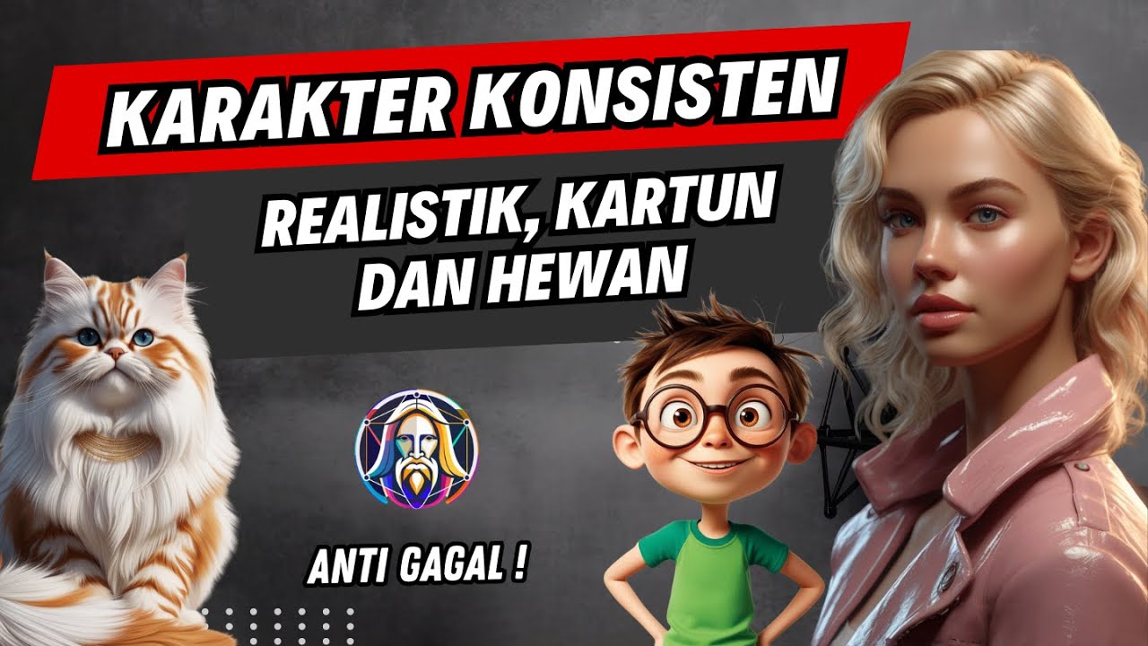 CARA BUAT KARAKTER KONSISTEN DI LEONARDO AI TERBARU - Tutorial 12 - YouTube