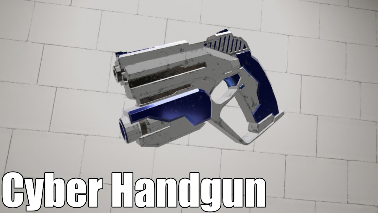 Cyber Handgun - H3VR - YouTube