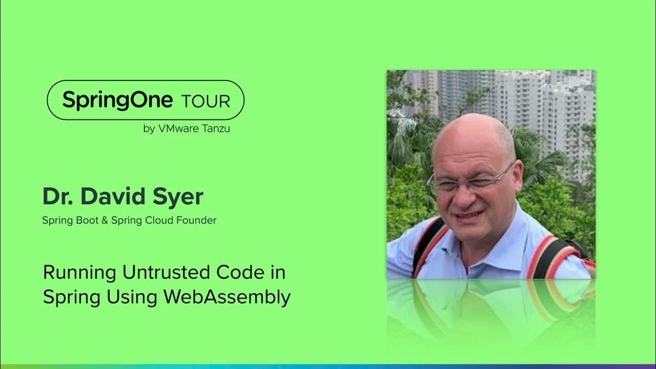 Running Untrusted Code in Spring Using WebAssembly - YouTube