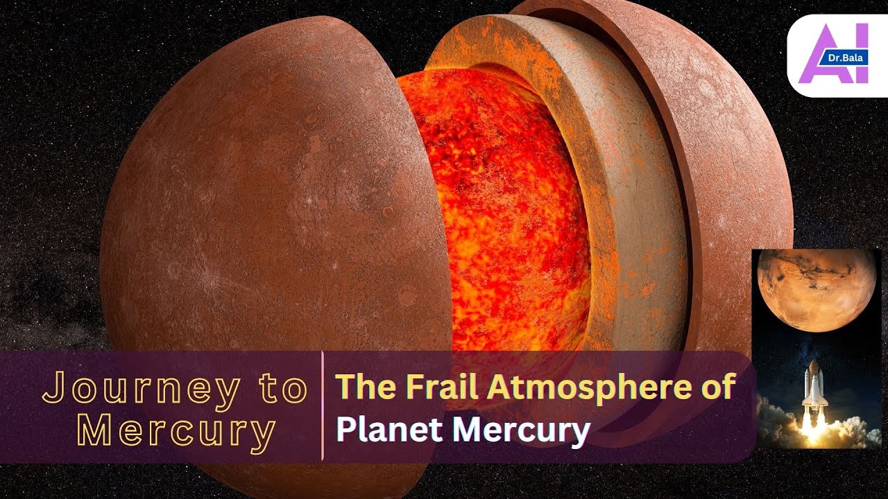 Journey to Mercury: The Frail Atmosphere of Planet Mercury I voiceless ...