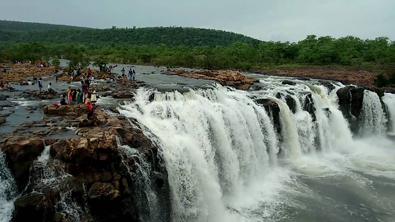 Beauty of Bogatha waterfalls - Wajedu - YouTube