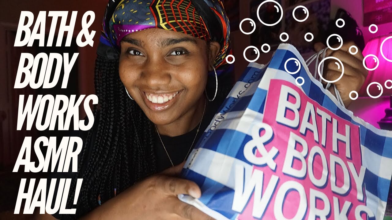BATH & BODY WORKS ASMR HAUL! ( SUPER RELAXING LOTION & SOAPY SOUNDS ...