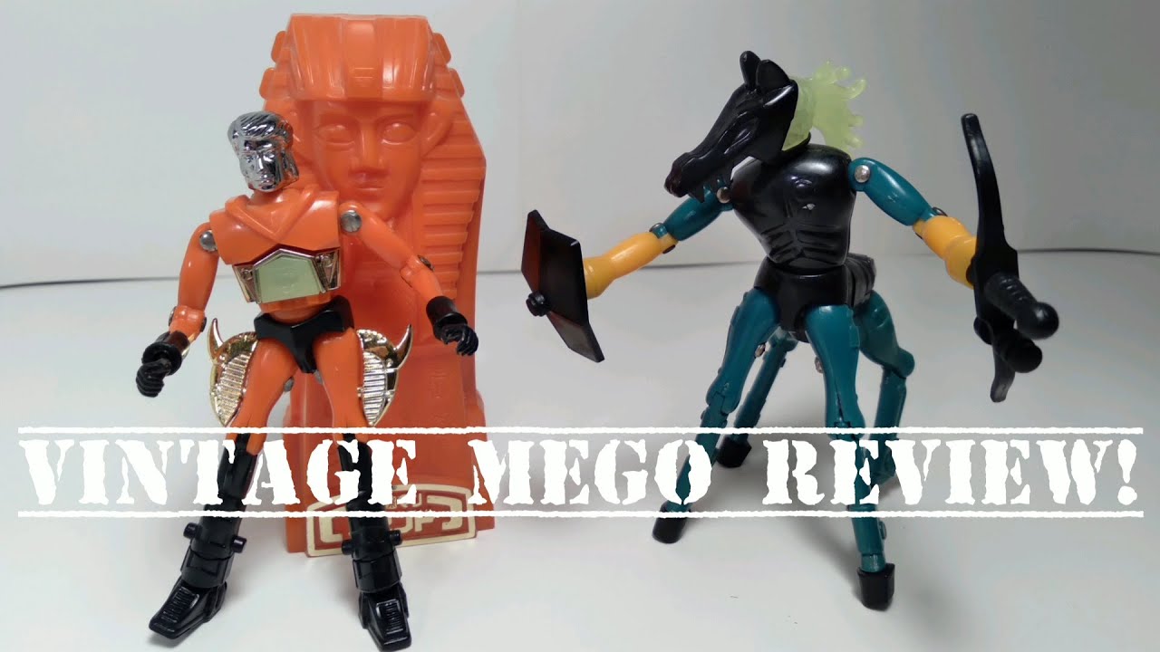 Vintage Mego Micronauts Pharoid and Centaurus Action Figure Review ...