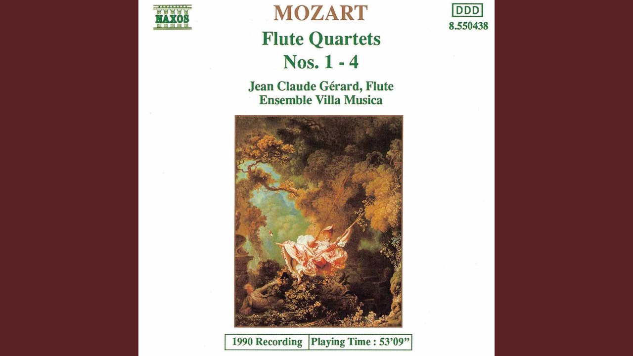 Flute Quartet No. 1 in D Major, K. 285: III. Rondo - YouTube