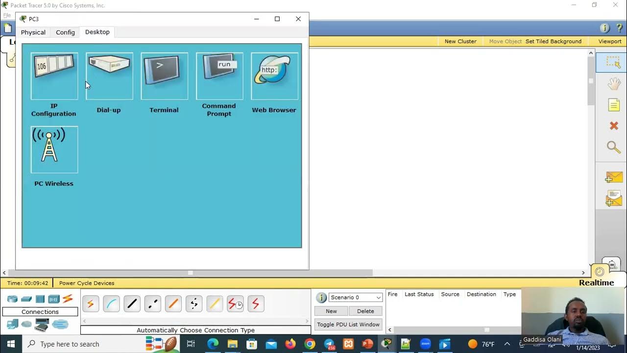 Afaan Oromo CCNA Part 5 (DHCP and Router Configuration practical) - YouTube
