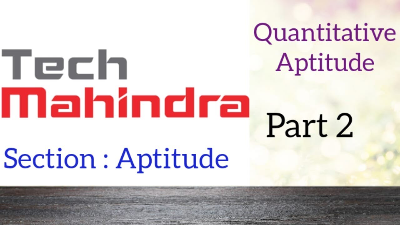 Aptitude Part 2 Asked In Tech Mahindra Questions With Answers Quant aptitude-part-2-asked-in-tech-mahindra-questions-with-answers-quant